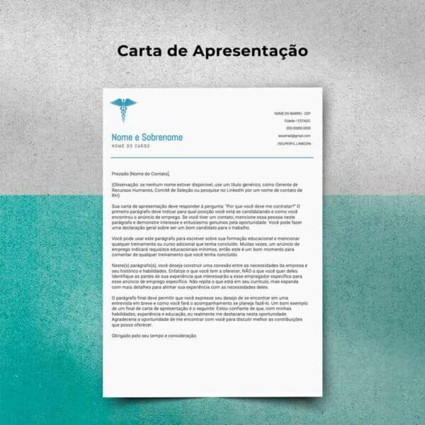 CurrículoEnfermagem - Modelo Pronto para Download